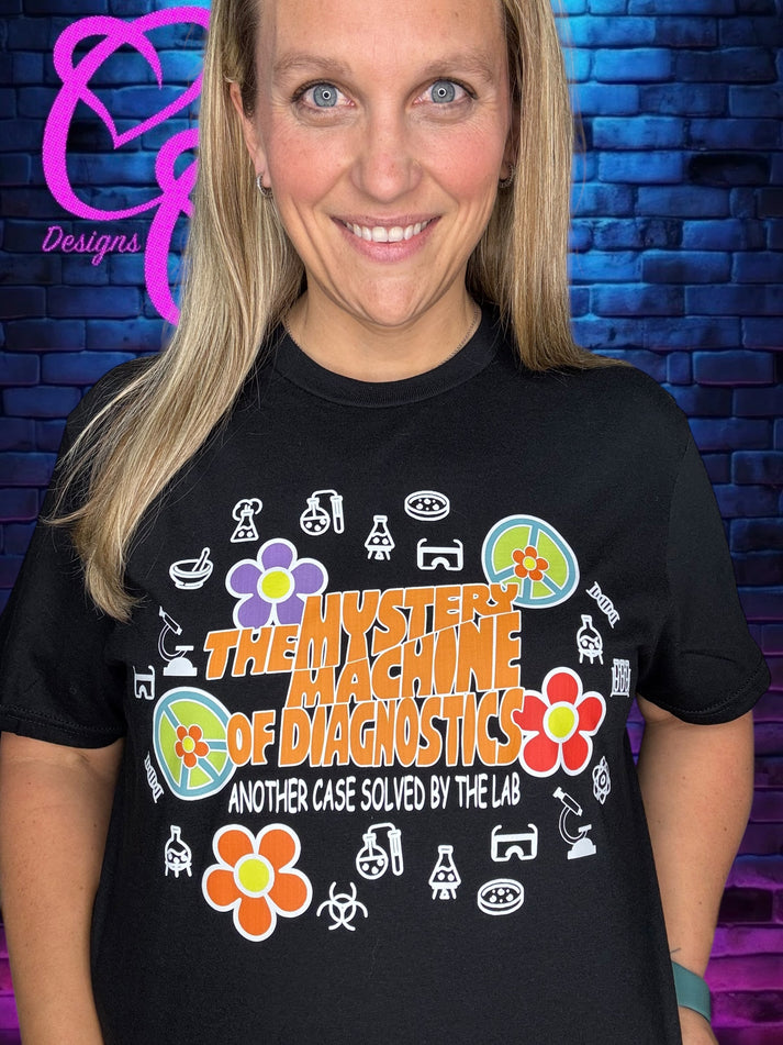 Lab Week Shirt; The Mystery Machine of Diagnostics, Another Case Solve ...
